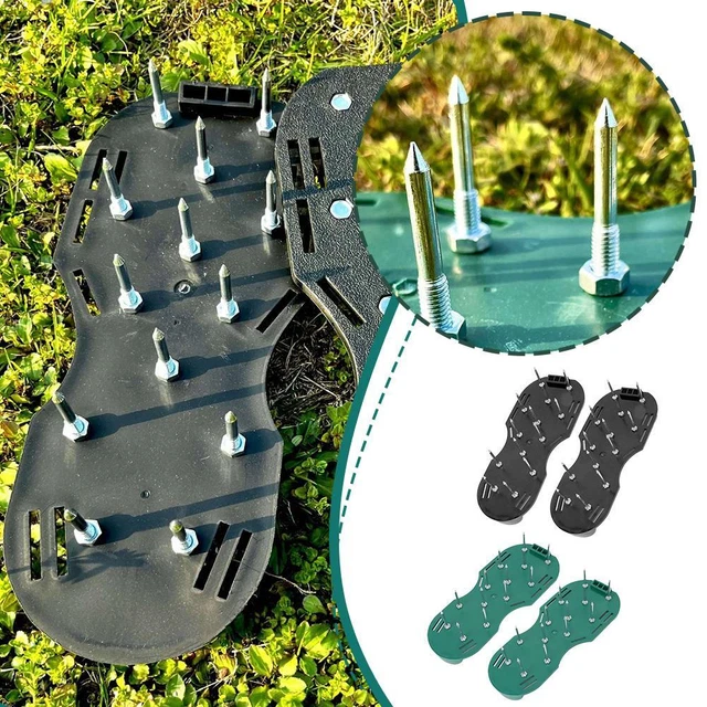 GARDEN AERATOR SPIKER Shoes Durable Lawn Spike Exercise Sandals AU ...