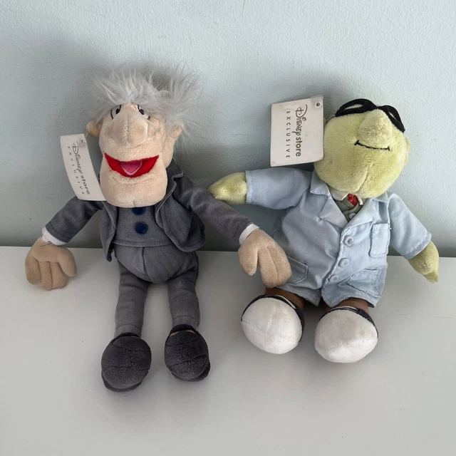 DR BUNSEN STATLER Soft Toy The Muppet Show Disney Store Jim Henson ...