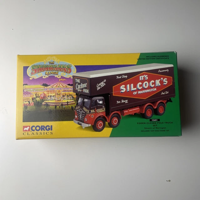 CORGI CLASSICS, The Showmans Range - Foden Closed Pole Truck Set ...