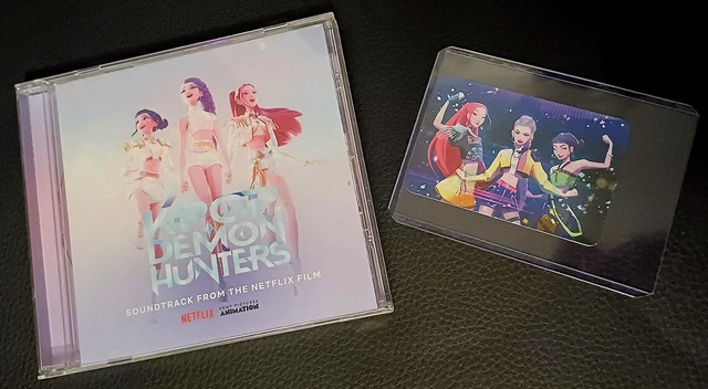 KPOP DEMON HUNTERS Retailer Exclusive CD Album + Huntrix Rare Trading ...