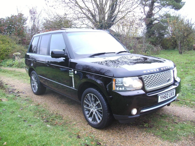 RANGE ROVER AUTOBIOGRAPHY Black Edition 4.4 Tdv8 Tv/Nav/Full Leather ...