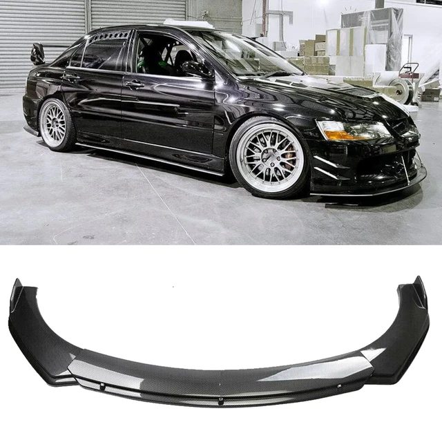 SPOILERLIPPE FRONTSPOILER CARBON Optik Spoilerschwert Für Mitsubishi ...