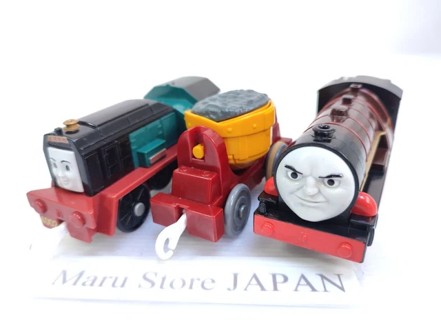 THOMAS & FRIENDS Plarail TOMY Trackmaster Hurricane Frankie Set Japan ...