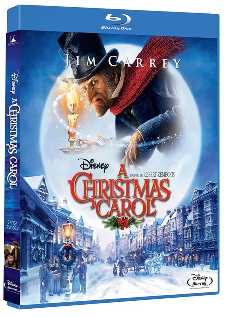 A CHRISTMAS CAROL Bd (Blu-ray) Jim Carrey Robin Wright Gary Oldman ...