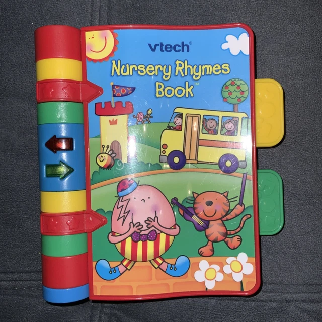 VTECH BABY NURSERY Rhymes Book, Light Up, Interactive, Musical Book ...