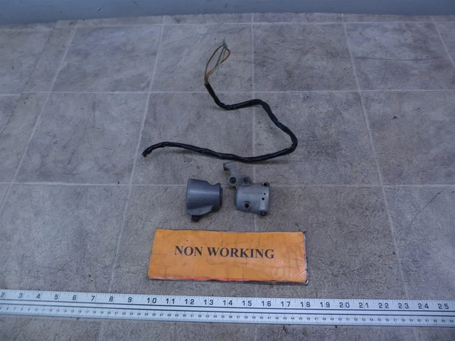 1971 HONDA CB350 Twin H2026) left hand controls switch for parts $45.21 ...