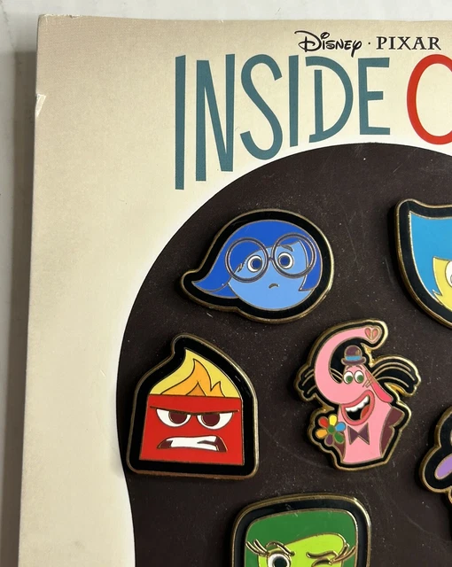 DISNEY PARKS PIXAR Inside Out Everyday Is Full of Emotions 6 Pin ...