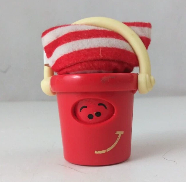 1999 VIACOM BLUE'S Clues Pail 3" Red Pail Subway Toy Works $3.39 - PicClick