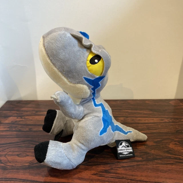 JURASSIC WORLD DOMINION (BLUE VELOCIRAPTOR) talking plush soft toy 2022 ...