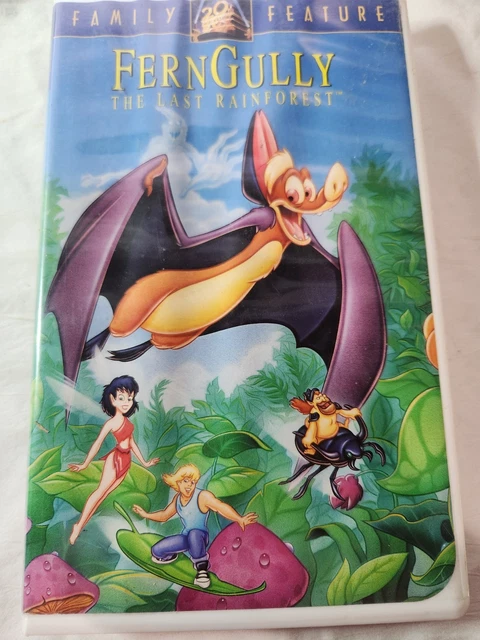 FERNGULLY - THE Last Rainforest VHS 1992 Hard Clamshell £7.28 - PicClick UK