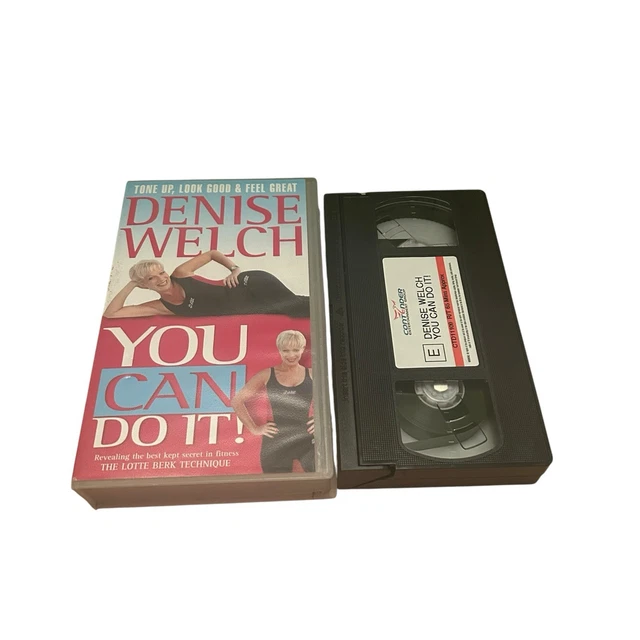 DENISE WELCH - You Can Do It! - Exercise - Workout - PAL VHS Video Tape ...