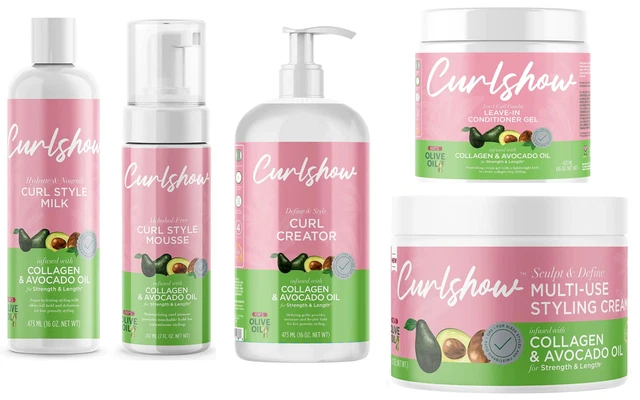 ORS CURL SHOW Kollagen & Avocadoöl Conditioner/Milch/Schöpfer/Creme ...