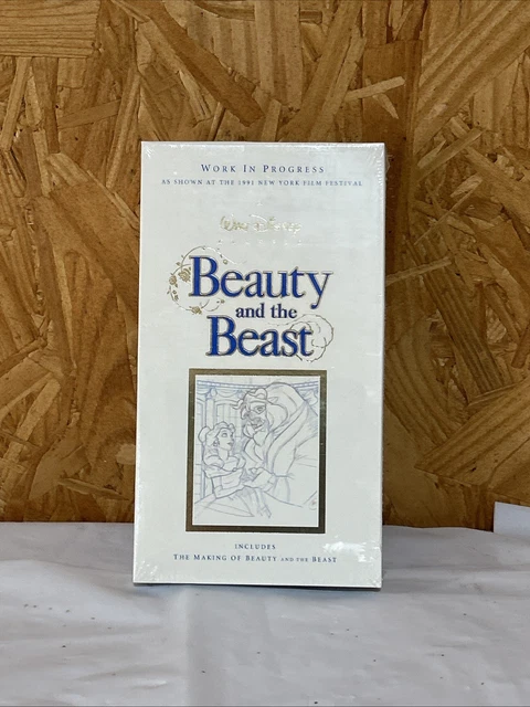 BEAUTY AND THE Beast Work In Progress VHS 1991 New York Film Festival ...