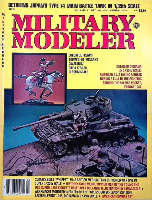 MILITARY MODELER MAGAZINE May 1980 Wehrmacht Mounted Infantry of ...