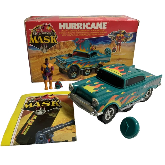 VINTAGE 1980’S KENNER MASK Vehicle - Hurricane Car + Figure ...