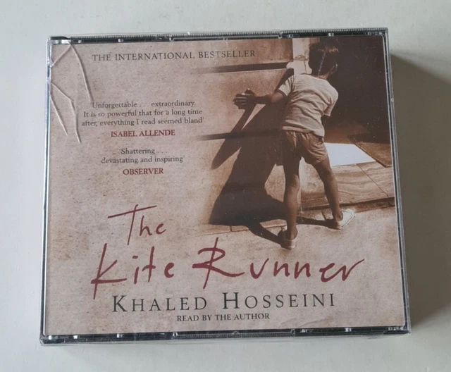 KHALED HOSSEINI THE Kite Runner CD Audiobook - NEW & Sealed - Cracked ...