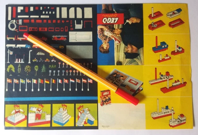 LEGO SYSTEM BUILDING Instructions Ships Boats Packaging Lego Cars 1/87 ...