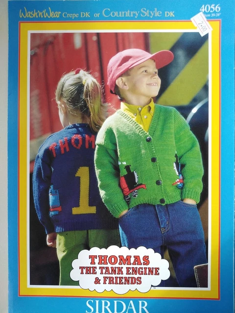 THOMAS THE TANK ENGINE & Friends Picture Jackets - SIRDAR Knitting ...