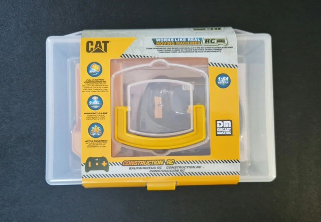CAT RC CONSTRUCTION Dump Truck Remote Control - Diecast Yellow Set ...