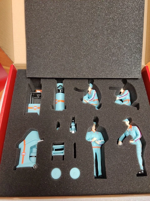 1/18 VIP Models Ferrari F40 Gulf Figure/Tool LE 11/99 Resin Model New N ...