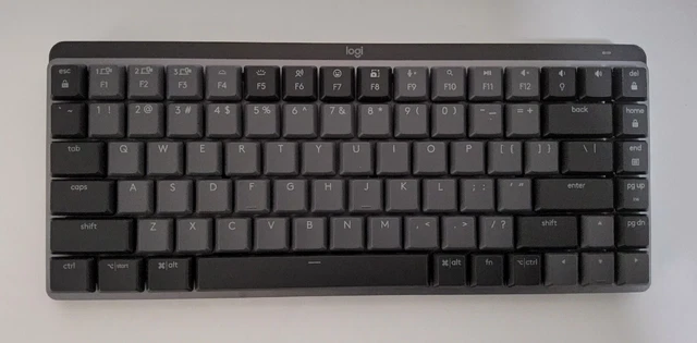 LOGITECH MX MECHANICAL Mini Wireless Keyboard (Missing Logi Bolt ...