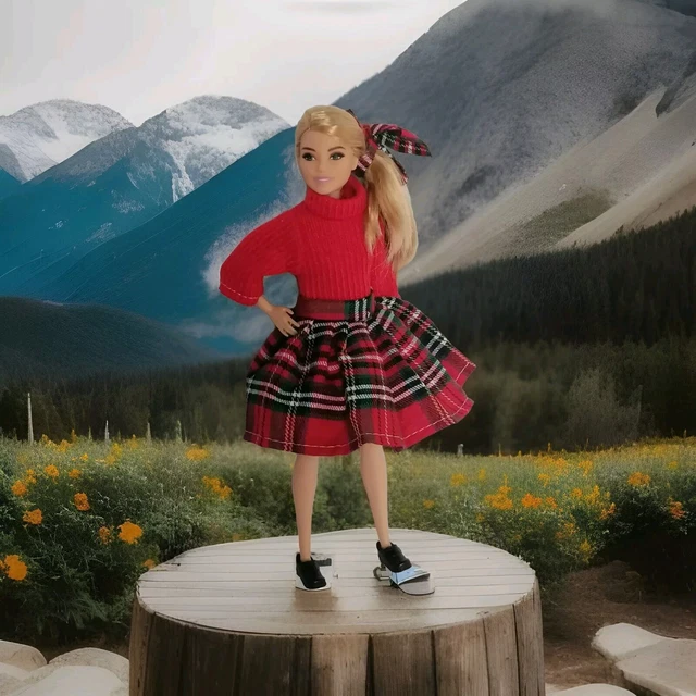 BARBIE ROBE ET Turban Vêtements De Poupée EUR 8,50 - PicClick FR