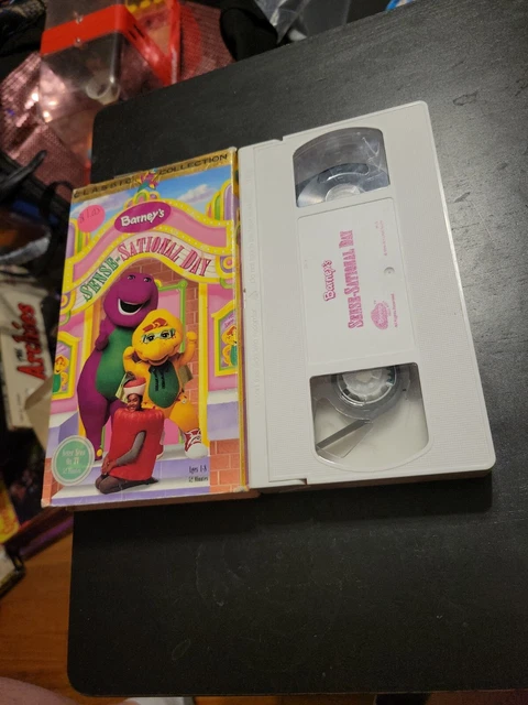 BARNEY SENSE-SATIONAL DAY Classic VHS Video Tape BUY 2 GET 1 FREE ...