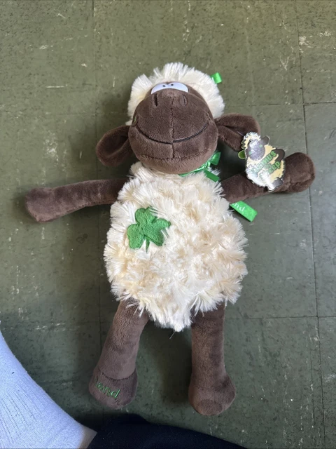 IRISH SEAMUS THE Sheep Plush Teddy Brand New With Tags Shaun The Sheep ...