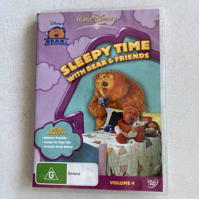 BEAR IN THE Big Blue House Sleepy Time With Bear & Friends DVD Kids Tv ...