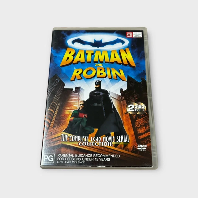 BATMAN AND ROBIN The Complete 1949 Movie Serial Collection Region 4 NTSC $13.00 - PicClick AU