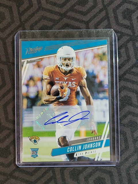 COLLIN JOHNSON - Rookie Xtra Points Signatures Autograph - 2020 Panini ...