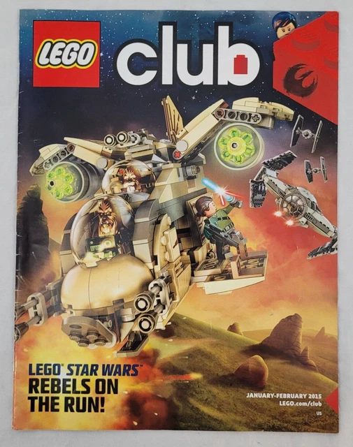 LEGO CLUB MAGAZINE ~ LEGO STAR WARS/Rebels on the Run! ~ January ...