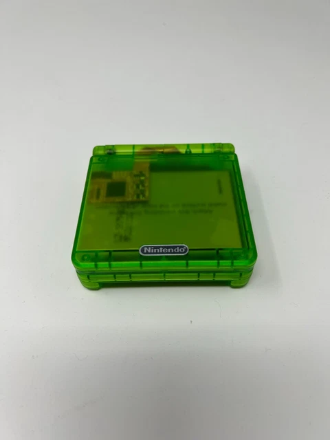 CLEAN GREEN CUSTOM Nintendo Game Boy Advance SP GBA SP (IPS LCD) – NOT ...