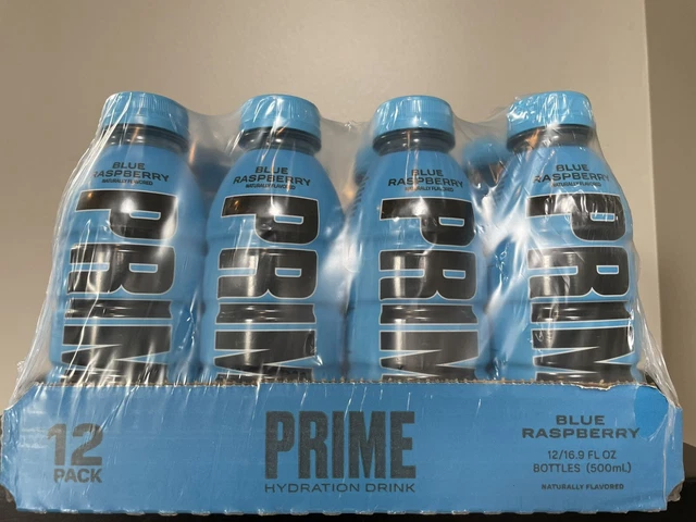 PRIME HYDRATION DRINK Blue Raspberry 12 Pack $37.99 - PicClick