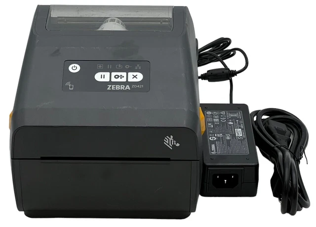 ZEBRA ZD421 DIRECT Thermal 4" Label Printer (ZD4A042-D01M00EZ) USB ...
