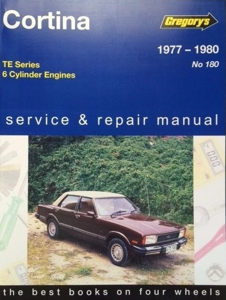NEW GREGORYS WORKSHOP Repair Manual Ford Cortina Te 1977 1978 1979 1980 ...