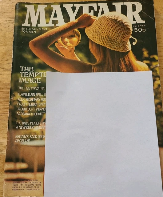 Mayfair Magazine 1970S FOR SALE! - PicClick UK