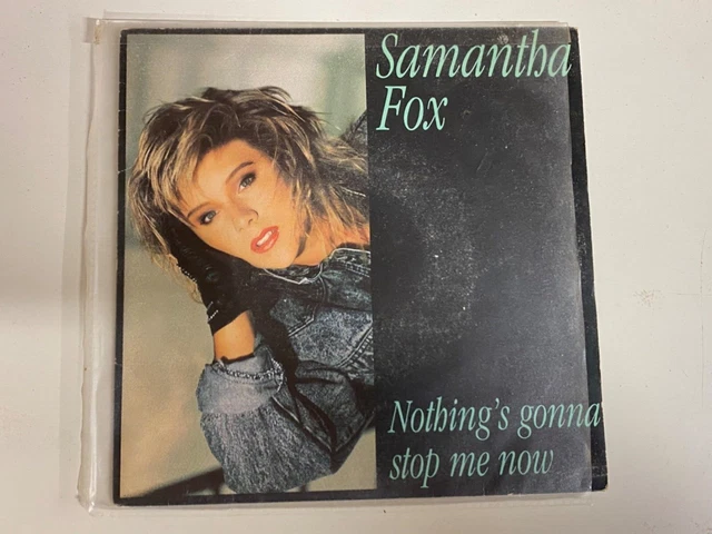 ANCIEN DISQUE VINYLE 45 Tour Samantha Fox Nothing S Gonna Stop Me Now ...