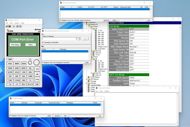 ICOM RS-92 CONTROL Software For Ic-92Ad Transceiver £23.99 - PicClick UK