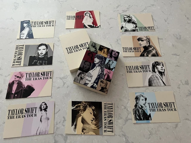TAYLOR SWIFT ERAS TOUR VIP MERCH BOX - 10 Postcards & Box £4.01 ...