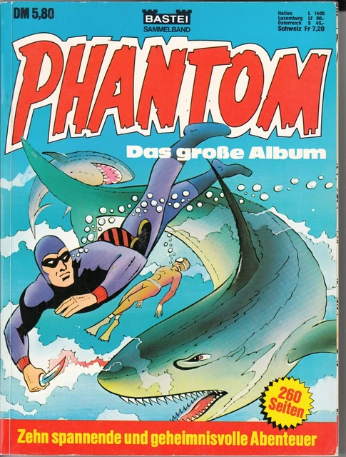 PHANTOM DAS GROSSE Album Nr. 5 (1-2) schöner ZUSTAND Bastei GbÜ ab 1974 EUR 19,90 - PicClick IT