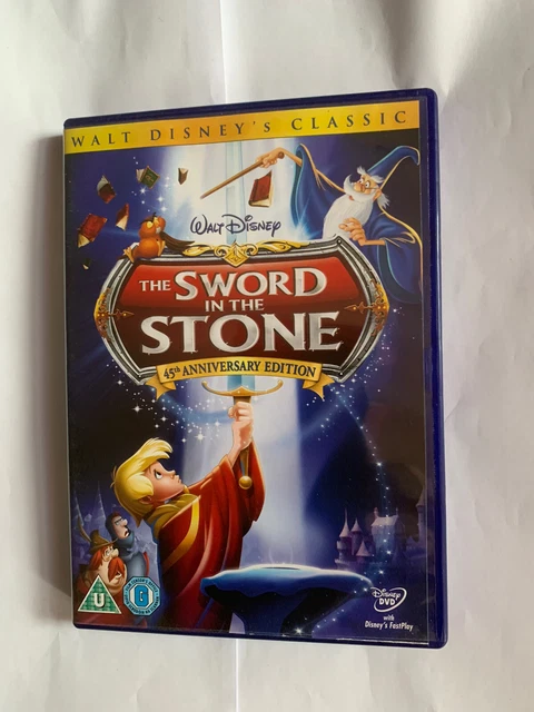 WALT DISNEY & The Sword In The Stone " Classics 18 DVD With Yellow ...