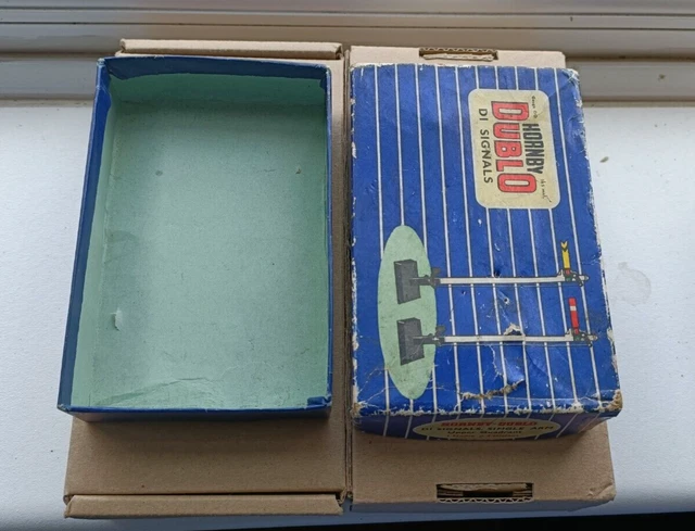 HORNBY DUBLO D1 SINGLE ARM SIGNALS EMPY BOX ONLY (Original) £0.99 ...