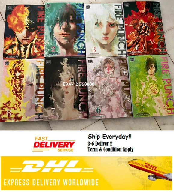 FIRE PUNCH TATSUKI Fujimoto Manga Volume 1-8 Full Set English Comic £ ...