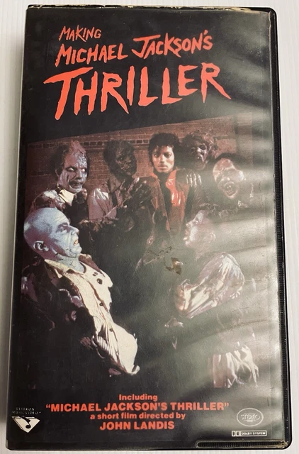 MAKING MICHAEL JACKSON'S Thriller VHS Video Cassette Tape PAL 1983 $49. ...