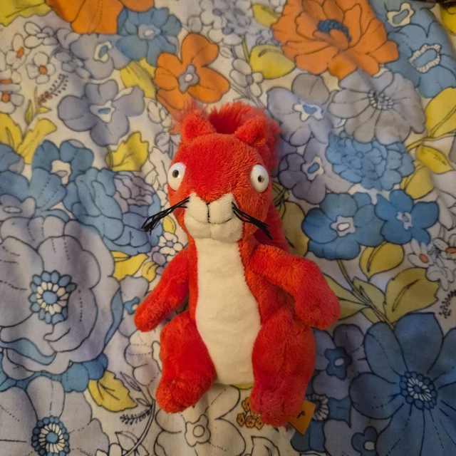 THE GRUFFALO RED Squirrel Plush Toy 0.00 - PicClick UK