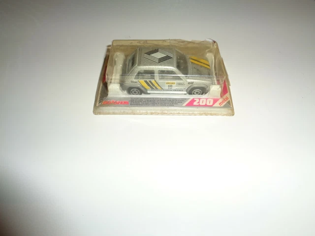 MAJORETTE &SUPERCINQ GT TURBO MONTE CARLO 200 METAL " neuve sous ...