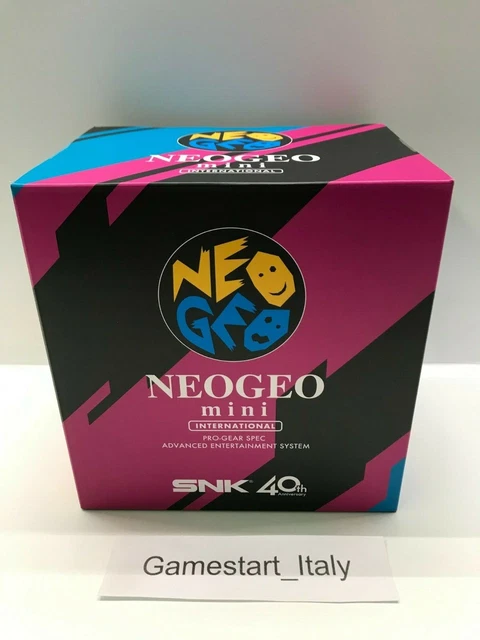 SNK NEO GEO Mini International Edition Version 40 Games Limited Edition ...
