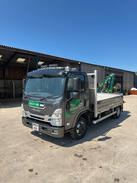 2024 ISUZU N35.150 Hiab Crane Flatbed/ Hiab Van £55,500.00 - PicClick UK