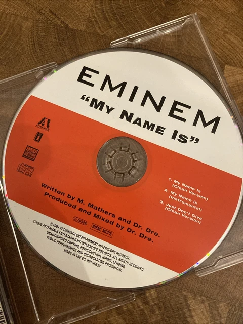 EMINEM - MY NAME IS - Original CD SINGLE £5.00 - PicClick UK
